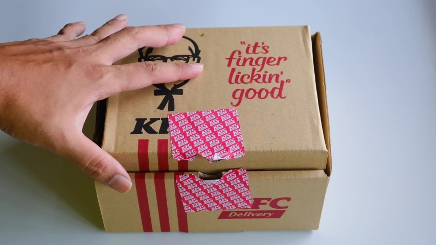 Kentucky Fried Chicken Box Stock Video Footage - 4K and HD Video Clips ...