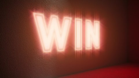 Neon Light Numbers Floors Countdown Video Stock Footage Video (100% ...