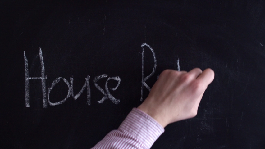 House Rules Poster Stock Video Footage - 4K and HD Video Clips ...