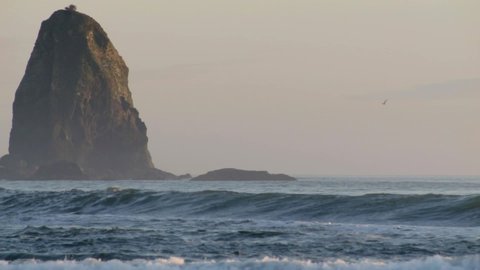 Incredible Water Bashing Sea Stock Footage Video (100% Royalty-free ...