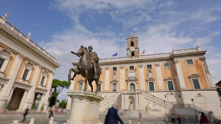 Palazzo Senatorio Capitol Roma image - Free stock photo - Public Domain ...