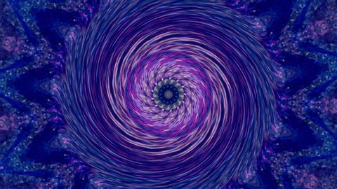 Beautiful Original Art Therapy Moving Mandala Stock Footage Video (100% ...