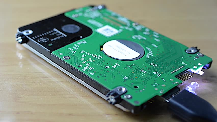 Hard Disk Reading Data Stock Footage Video (100% Royalty-free) 10498943 ...