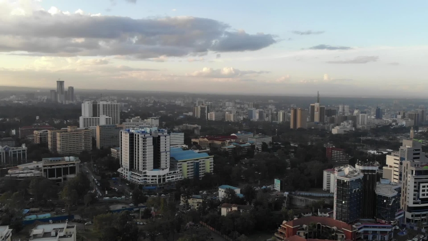 Aerial View of Nairobi Cityscape in Kenya image - Free stock photo ...