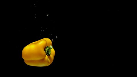 Chilli Drop Water Slow Motion Stock Footage Video (100% Royalty-free ...