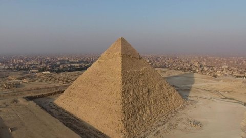 drone shot pyramids giza egypt Stock Footage Video (100% Royalty-free ...