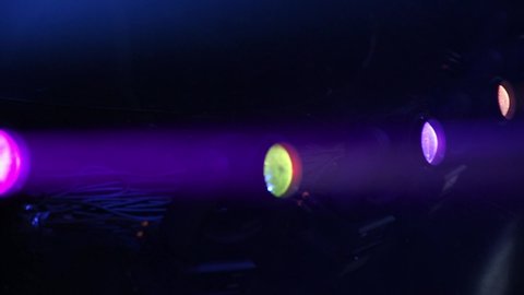 Stage Ray Light Concert Hall Professional Stock Footage Video (100% ...
