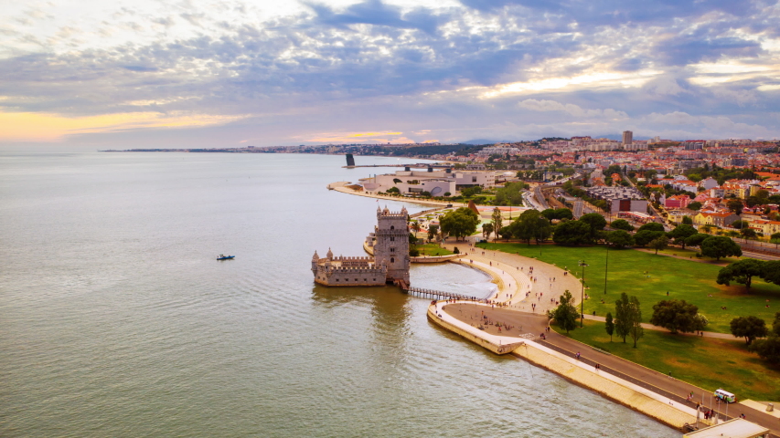 Harbor View from Lisbon, Portugal image - Free stock photo - Public ...