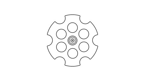 Gun barrel logo Stock Video Footage - 4K and HD Video Clips | Shutterstock