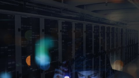 Animation Hooded Man Hacking Computer Using Stock Footage Video (100% Royalty-free) 1050448996 ...