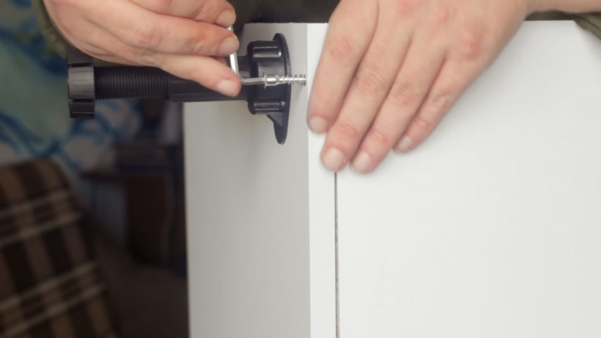 spinning screw allen key assemble new Stock Footage Video (100% Royalty ...