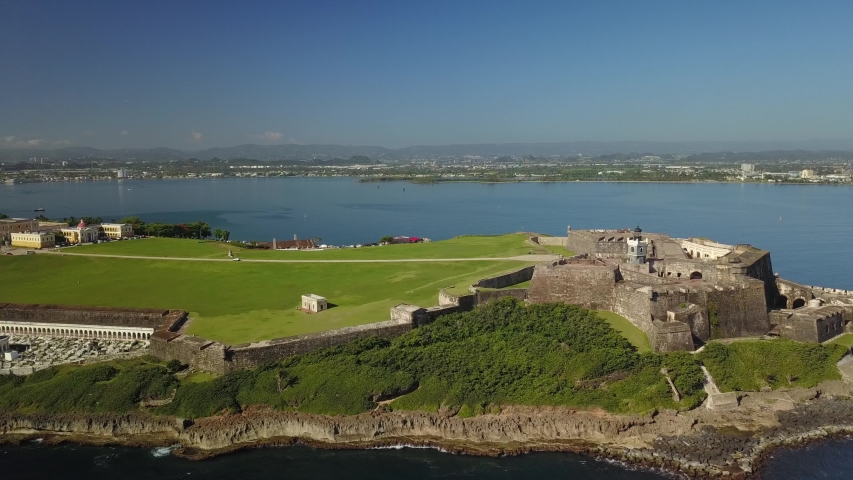 spanish fort 'el morro' old san Stock Footage Video (100% Royalty-free ...