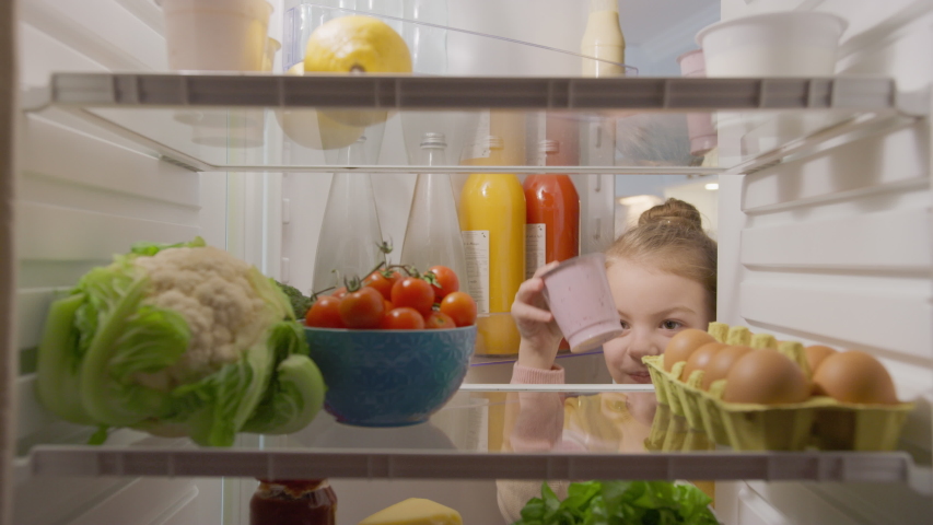 Fridge Little Girl Stock Video Footage - 4K and HD Video Clips ...