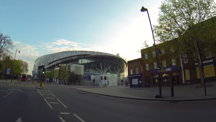 Tottenham Hotspur Stadium, London Uk Stock Footage Video (100% Royalty ...