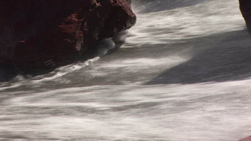very fast moving water splashing on Stock Footage Video (100% Royalty ...