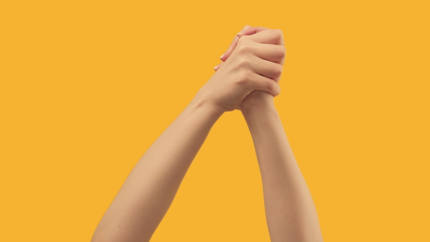 Self Clasping Handshake Stock Video Footage - 4K and HD Video Clips ...