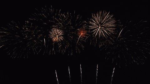 png alpha fireworks on transparent background Stock Footage Video (100% ...