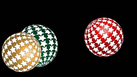 Motion Graphics Bouncing Ball Effect Falling Stock Footage Video (100% ...