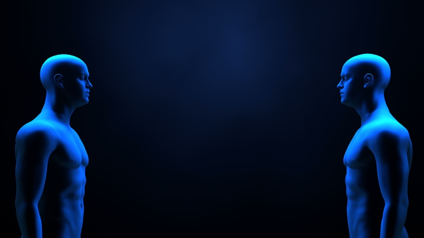 torso man spinning around recreational drug Stock Footage Video (100% ...