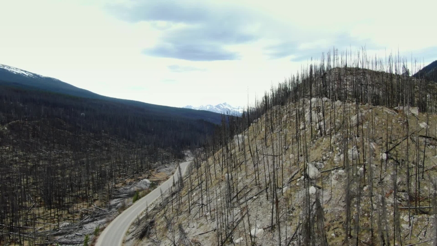 Aerial of Banff National Park, Stock Footage Video (100% Royalty-free ...