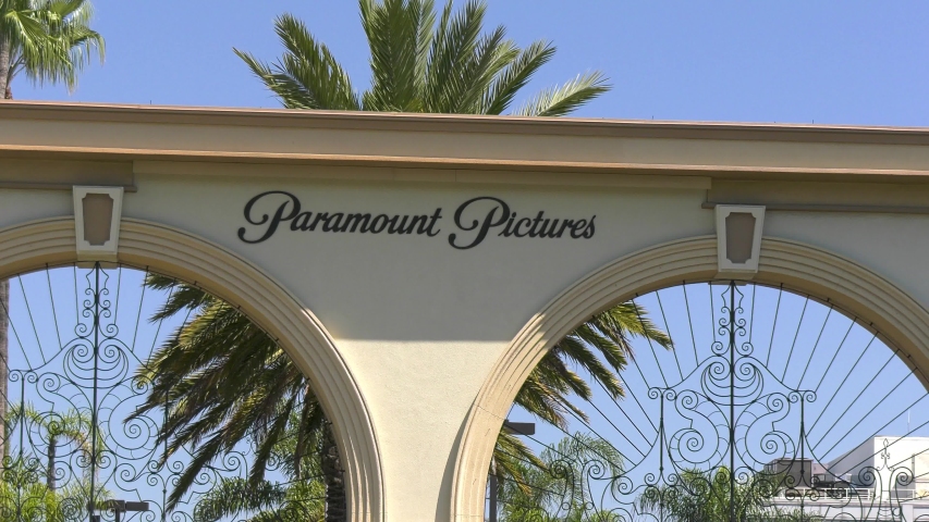 Paramount studios melrose gate Stock Video Footage - 4K and HD Video ...