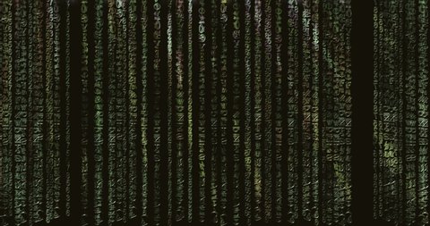 Abstract Background Randomly Moving Numbers Strange Stock Footage Video (100% Royalty-free ...