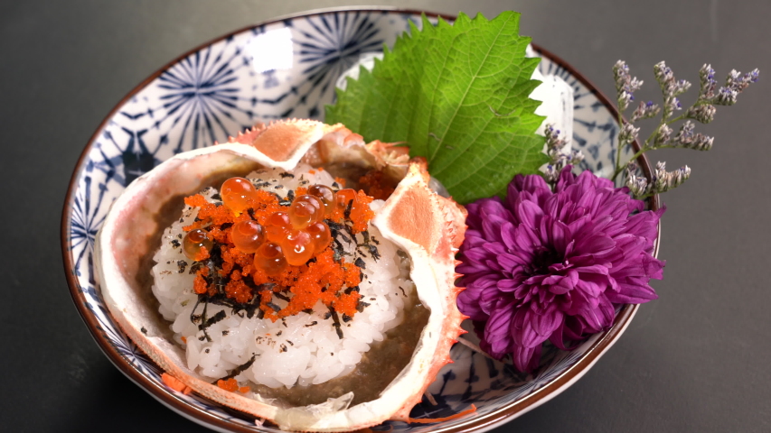 Kani nigiri Stock Video Footage - 4K and HD Video Clips | Shutterstock