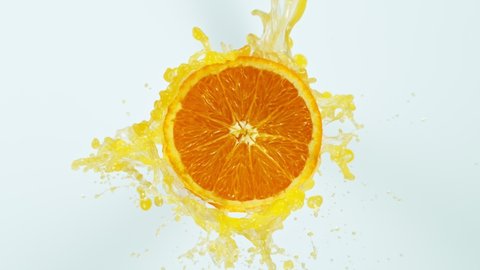 Orange Fruit Circular Target Marked Red Stock Photo (Edit Now ...