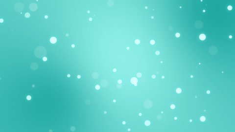 Animated Teal Blue Bokeh Background Floating Stock Footage Video (100% ...