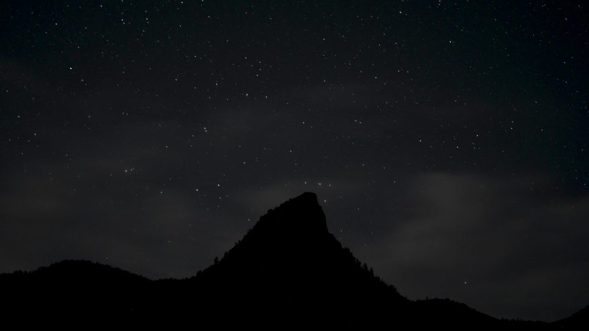 orion constellation stars aligned above pyramids Stock Footage Video ...