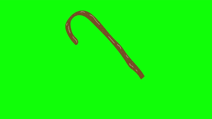 wooden stick hand drawn green screen Stock Footage Video (100% Royalty ...