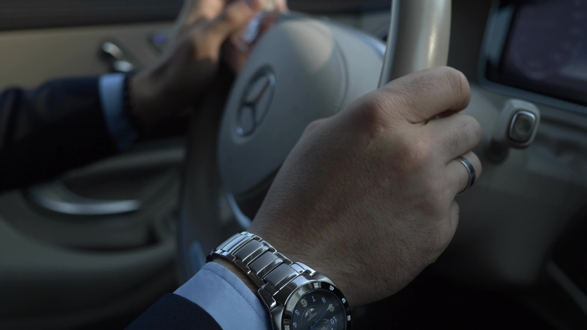 Man driving mercedes Stock Video Footage - 4K and HD Video Clips ...