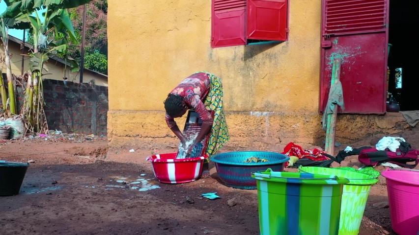 Africa Washing Clothes Stock Video Footage - 4K and HD Video Clips ...