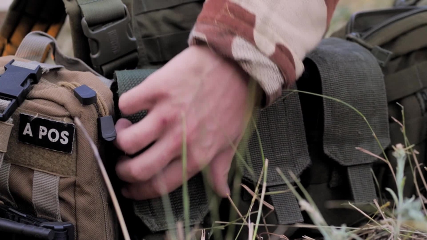 1 Individual integrated fighting system Stock Video Footage - 4K and HD ...