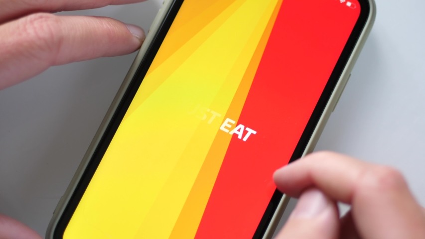 Just eat app Stock Video Footage - 4K and HD Video Clips | Shutterstock