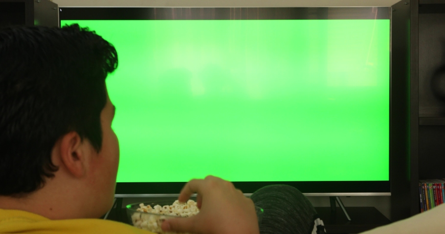 green screen technology chroma key futuristic Stock Footage Video (100% ...