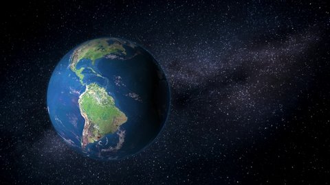 Satellite Flyby Earth Moon Space Animation Stock Footage Video (100% ...