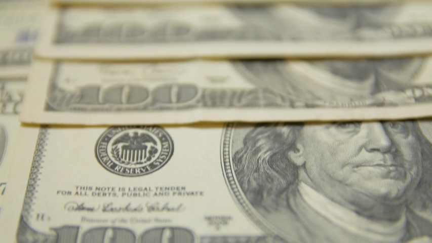 100 dollar bills old series 2001 Stock Footage Video (100% Royalty-free ...