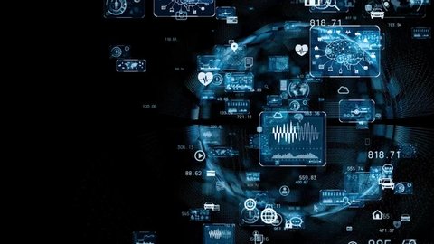 Cyber Security Data Protection Cyberattacks Concept Stock Vector ...