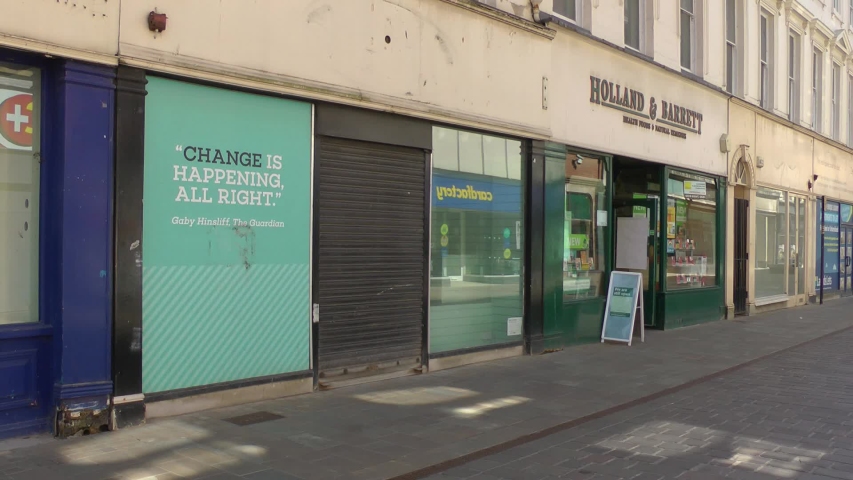 uk high street shops closed down Stock Footage Video (100% Royalty-free ...