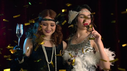 Flapper girl portrait Stock Video Footage - 4K and HD Video Clips ...