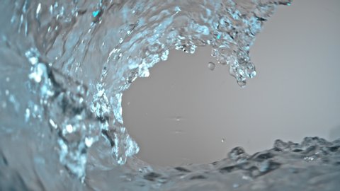 Close Water Splashing Side View Stock Photo 1300813726 | Shutterstock