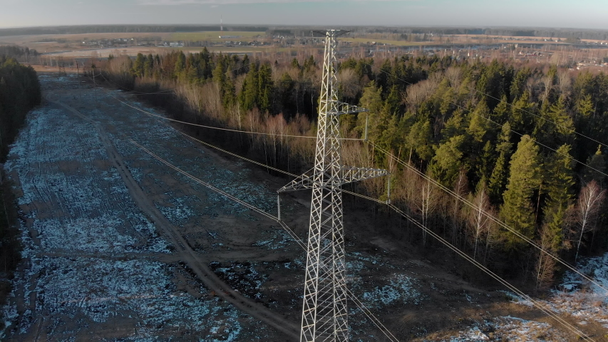 Birds-eye View of a Plot Stock Footage Video (100% Royalty-free ...