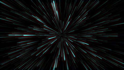 Abstract Cosmic Background Blue Neon Glow Stock Footage Video (100% ...