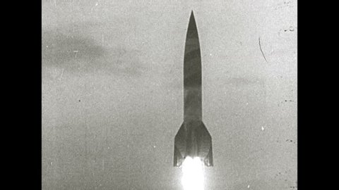 1960s Rocket Launching Nazi Soldiers Adolf Stock Footage Video (100% ...
