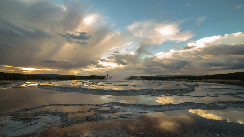 Hot spring emitting smoke image - Free stock photo - Public Domain ...