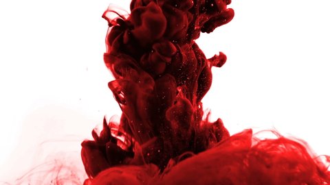 Red Ink Water Stock Photo (Edit Now) 572614876