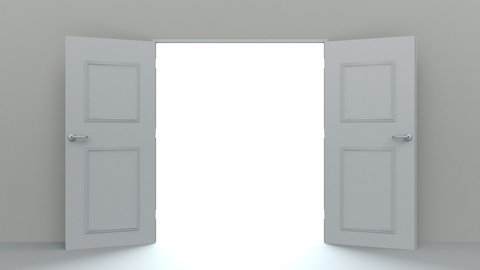 Animation Door Opening Stock Footage Video (100% Royalty-free ...