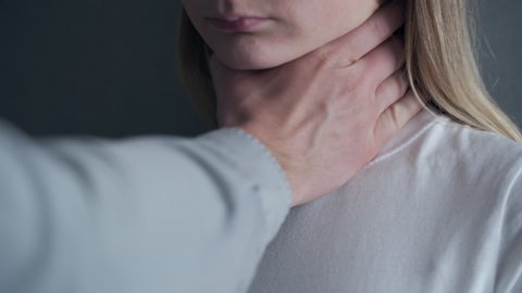 Victim Abuse Domestic Violence Woman Being Stock Footage Video 100