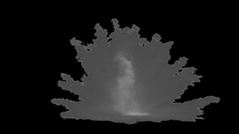 Bomb Explosion Alpha Channel Explosion Overlay Stock Footage Video (100 ...